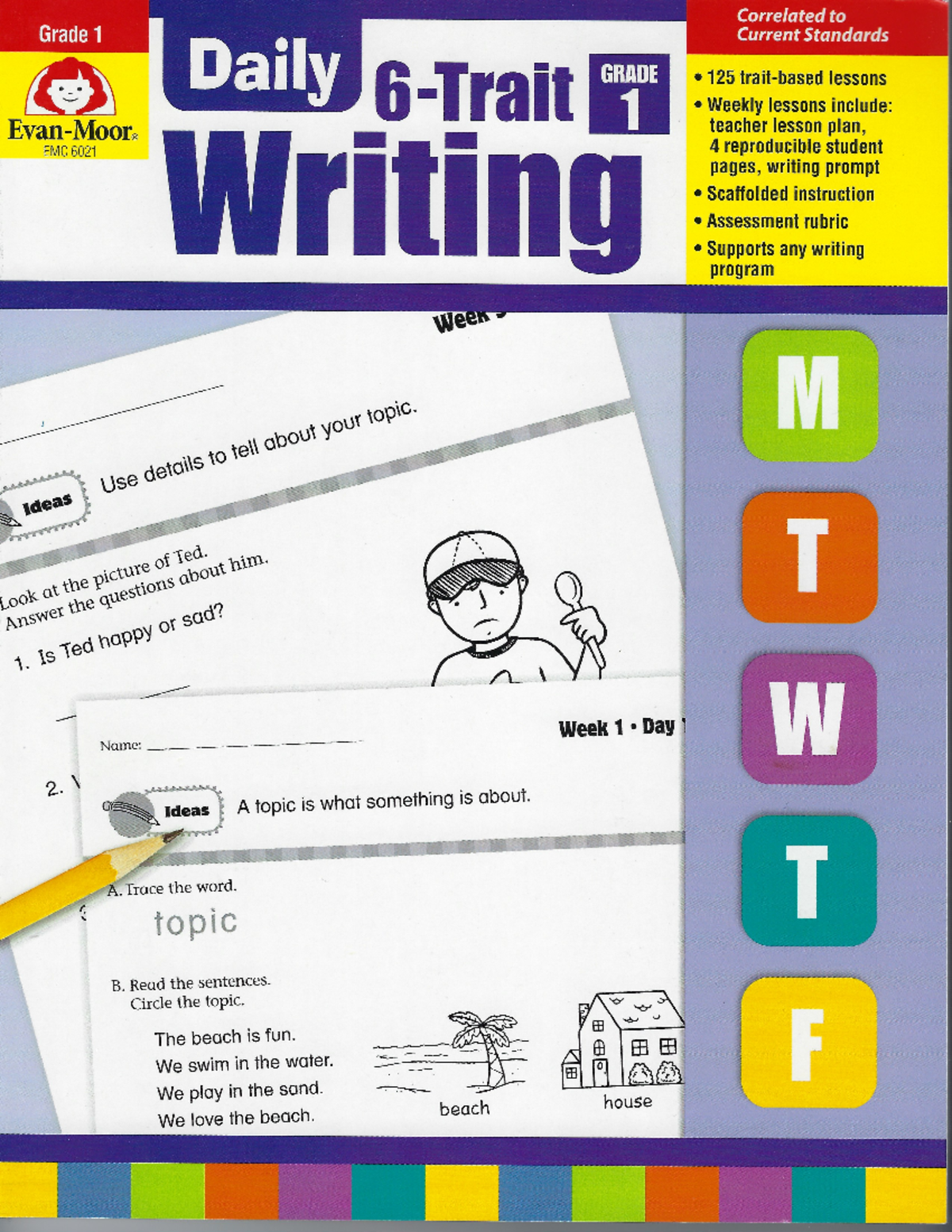 Daily 6-Trait Writing, Grade 1 - Correlated to Grade 1 Current Stan ...