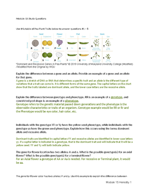 Module 3 - Yup - Module 3 Study Questions 1. Complete the table to ...