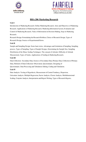 MPhil Stats Research Methodology-Part1 - M. (Statistics) Research Methodology Unit I ...