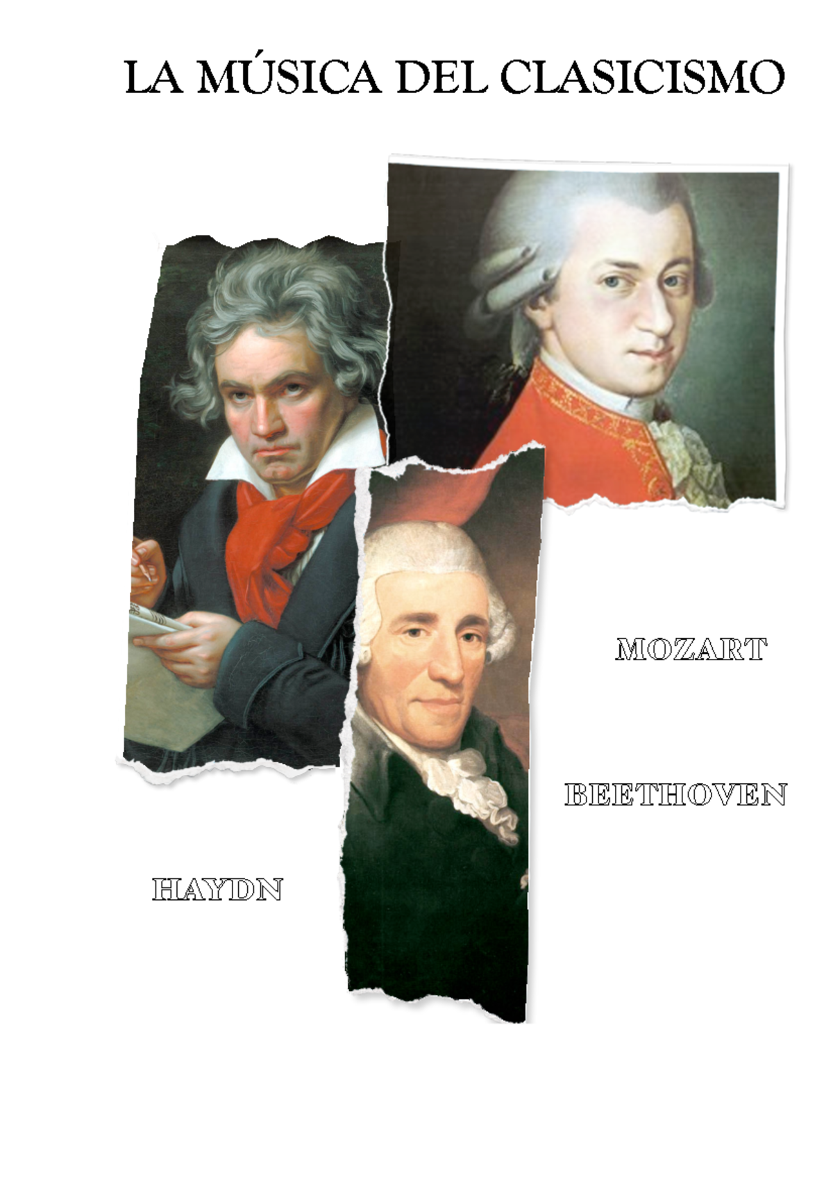 4. Clasicismo Musical - LA MÚSICA DEL CLASICISMO MOZART BEETHOVEN HAYDN ...