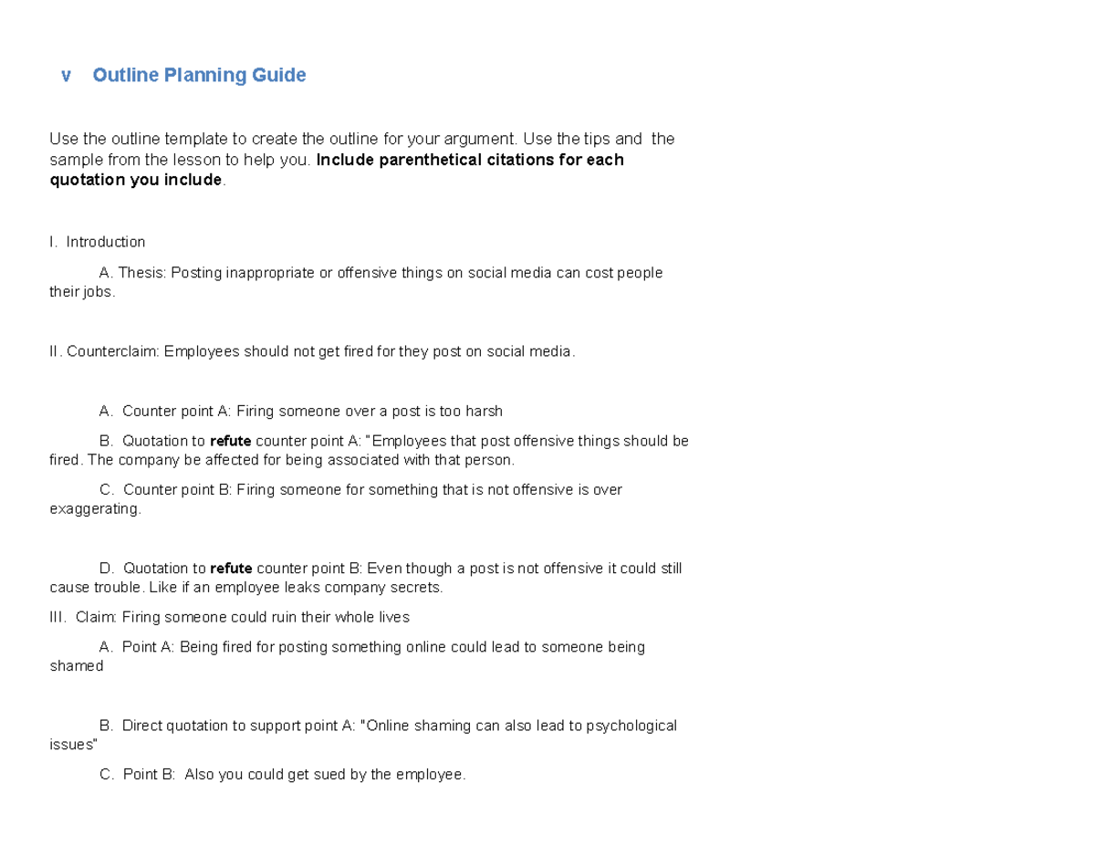 Outline worksheet 05 08 04 - v Outline Planning Guide Use the outline ...
