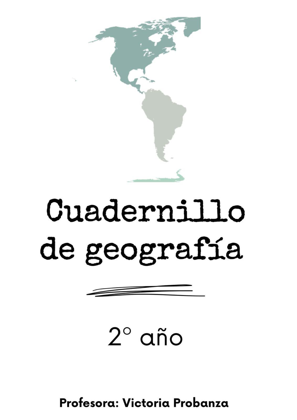 Cuadernillo de geograf-a de 2-1 - @geoáficas Prof , Prof. Lopez Clase 4: Contenidos trabajados ...