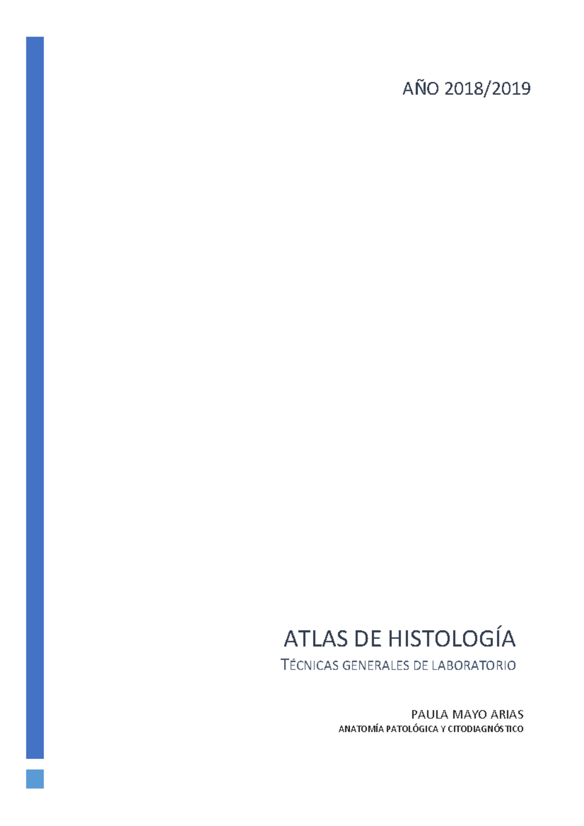 Atlas - ftygh - TATLAS DE HISTOLOGÍA ÉCNICAS GENERALES DE ...