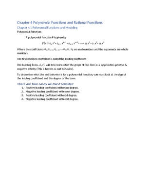 CHM 1025 Chapter 1 Notes - 1 Chemistry and Chemicals Chemistry is the ...