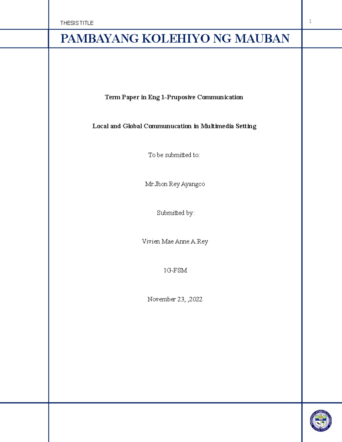 5 6332211017686189819 THESIS TITLE Term Paper In Eng 1 Pruposive 5-6332211017686189819-thesis-title-term-paper-in-eng-1-pruposive