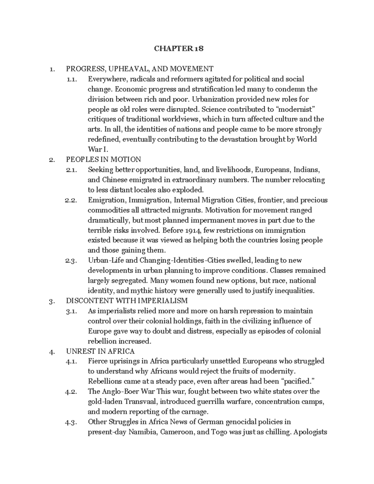 Chapter 18 - this was actually dallas college - CHAPTER 18 1. PROGRESS ...