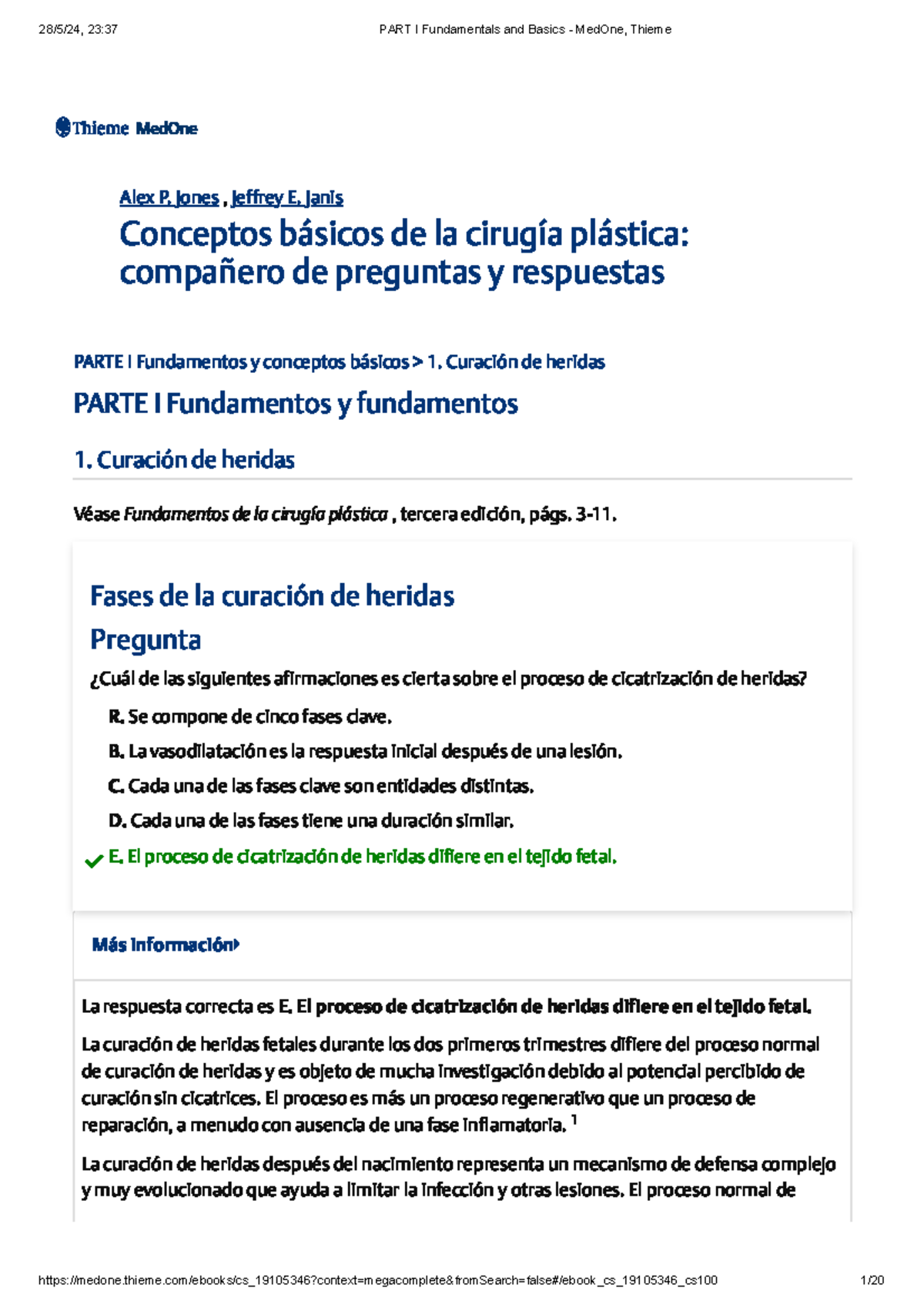 PART I Fundamentals and Basics - Alex P. Jones , Jeffrey E. Janis ...