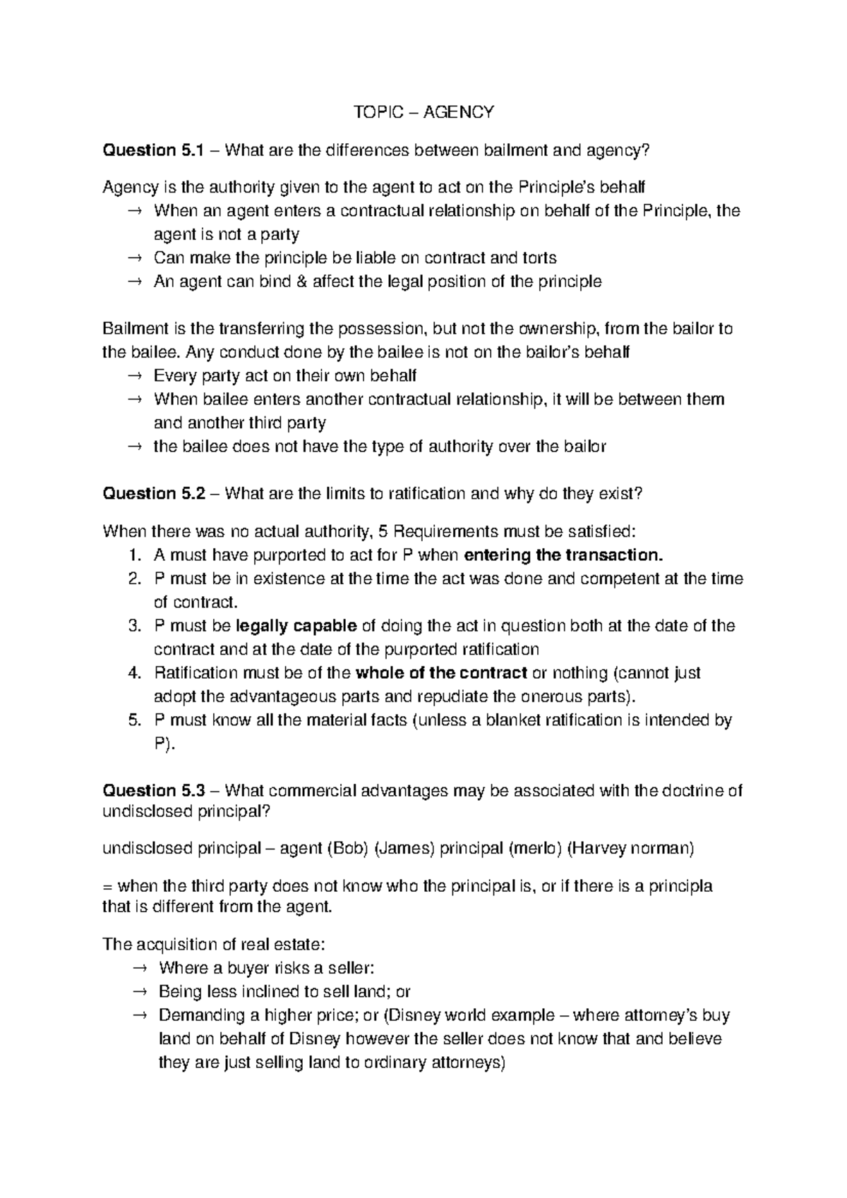 Week 5 Workshop - LLB204 - QUT - Studocu