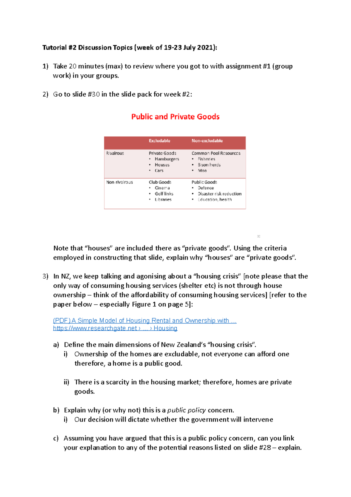 Tutorial #2 Discussion Topics (week of 19-23 July 2021) - Tutorial #2 ...