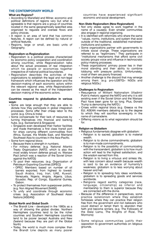 Global Trade Activity - The Contemporary World - Studocu