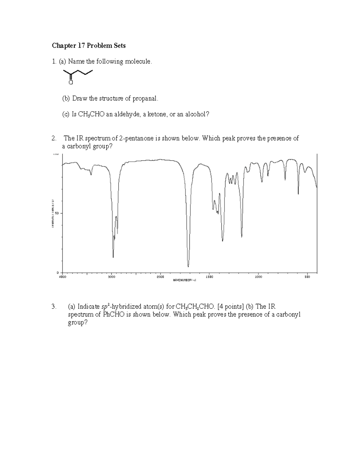 Chapter 17 problem set 2014 - Chapter 17 Problem Sets 1. (a) Name the ...