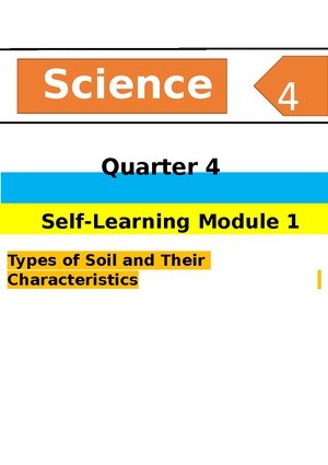 Science 4-Q4-SLM3 - MODULE 3 - 4 Quarter 4 Self-Learning Module 3 ...