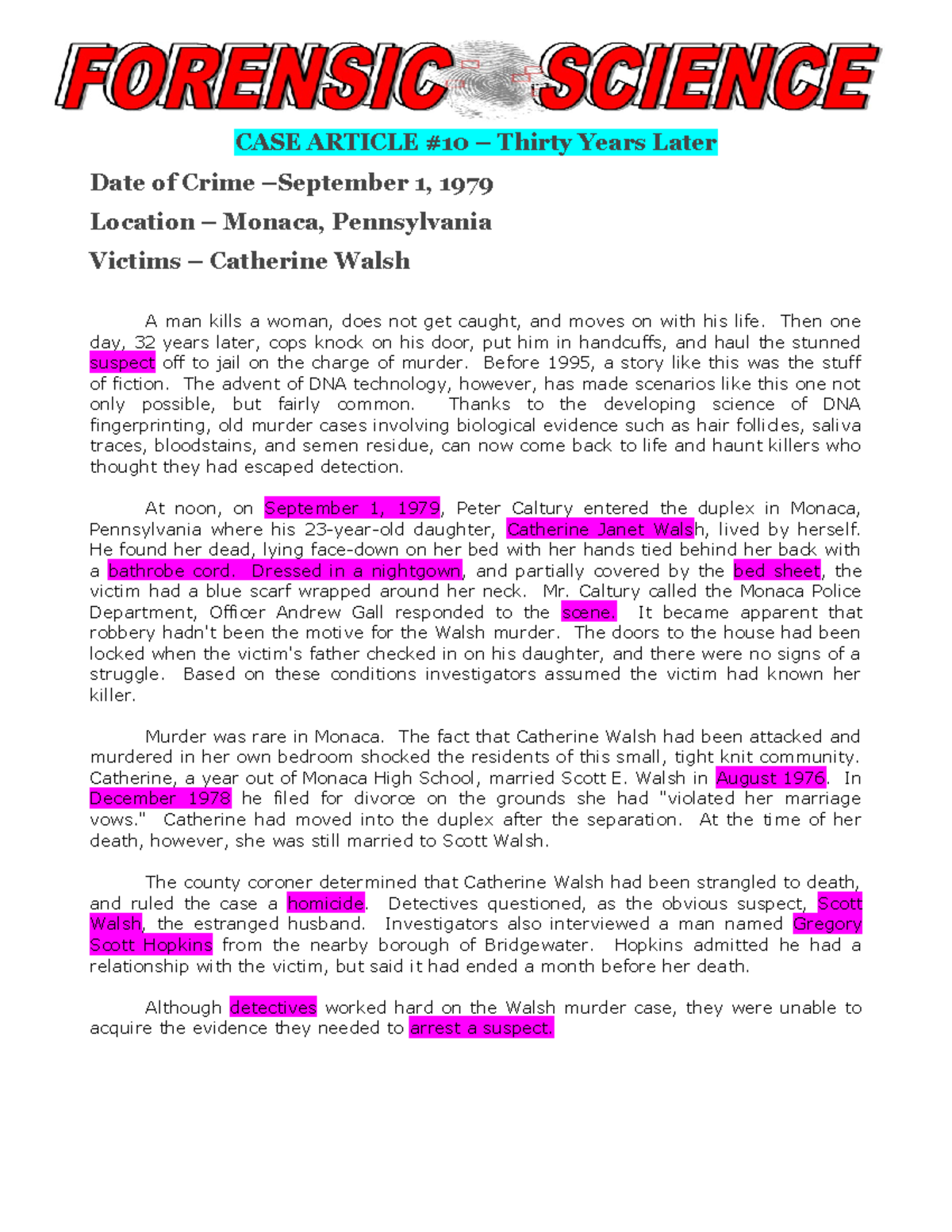 Jayci Milliron - Forensic Case 10 - Thirty Years Later - CASE ARTICLE ...