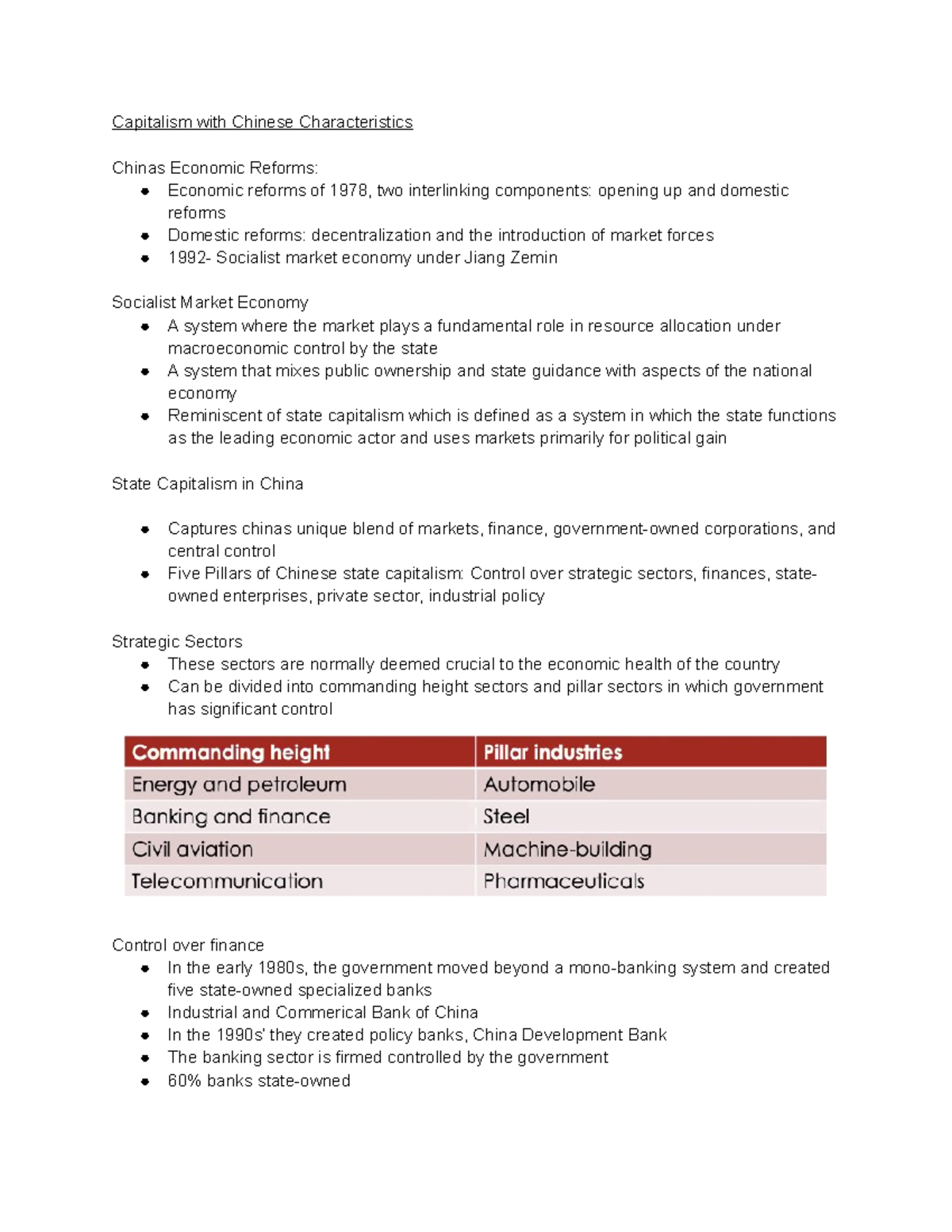 Tutorial 2 Worksheet with notes - Capitalism with Chinese ...
