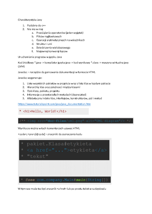 Python notatki - Przy pętli while możemy użyć klauzuli else, ale wykona ...