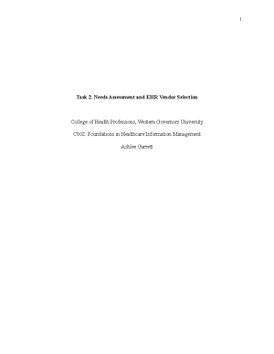 C820 Task 2 - task 2 - Task 2 A conversation that I had a disagreement ...