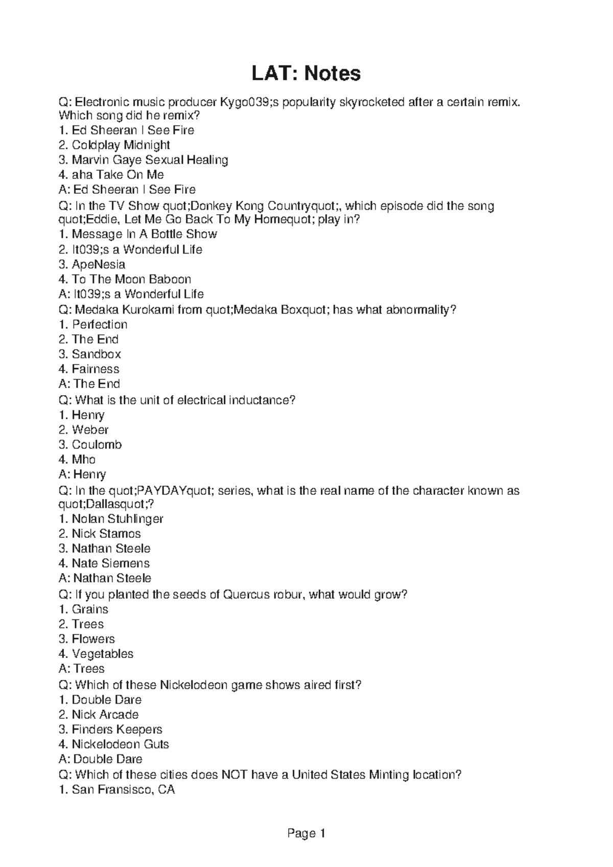 LAT152-Paper-8 - LAT152-Response-7 - LAT: Notes Q: Electronic music ...