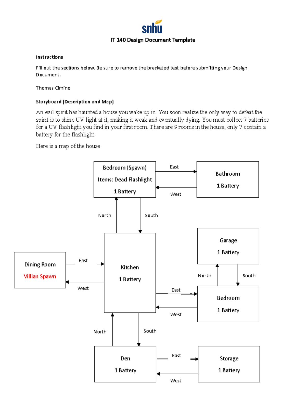 It 140 Design Document Template It 140 Design Document Template Instructions Fill Out The