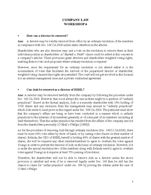 Salomon v Salomon Case Summary - Salomon v Salomon & Co [1897] Key ...