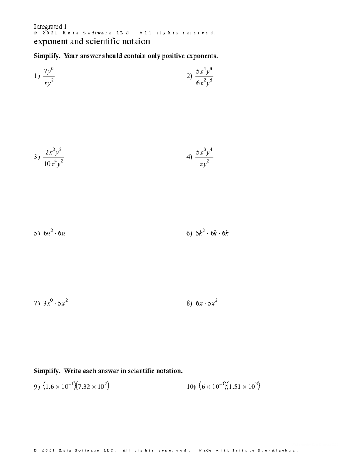 Exponent.sci.not review - ©F w 2 L 0 u 2 d 1 C xKouSt[aZ rS^ogf ...