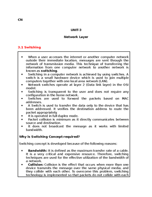 CN -4 - Module 4 Lecture 8 hrs. Transport Layer: Process to Process ...