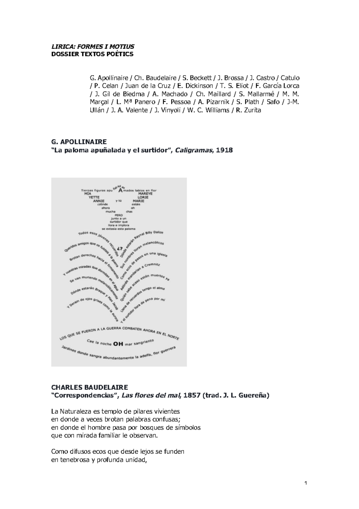 Dosier de textos poéticos: Virginia Trueba - LIRICA: FORMES I MOTIUS ...