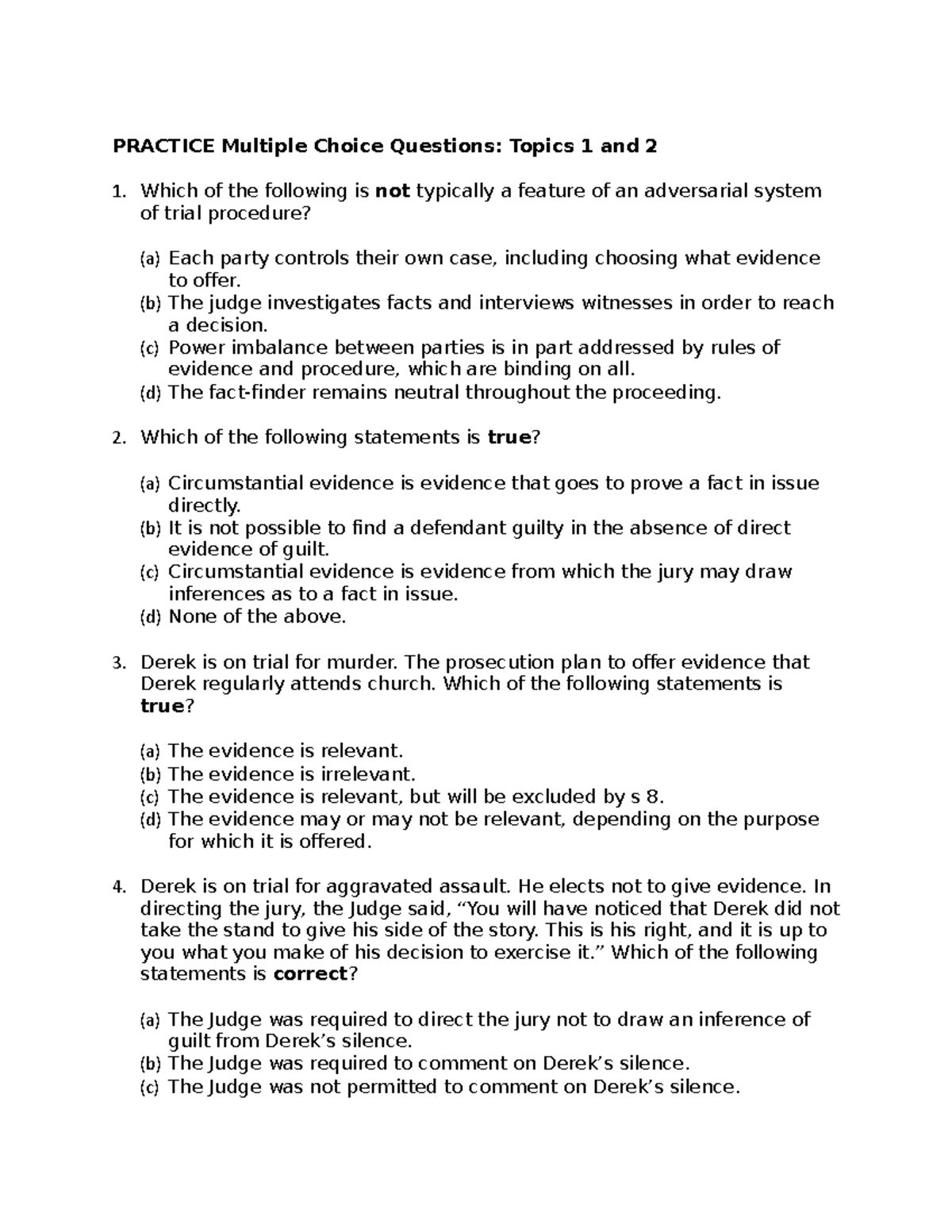 Practice MCQ Topics 1 and 2 - PRACTICE Multiple Choice Questions ...