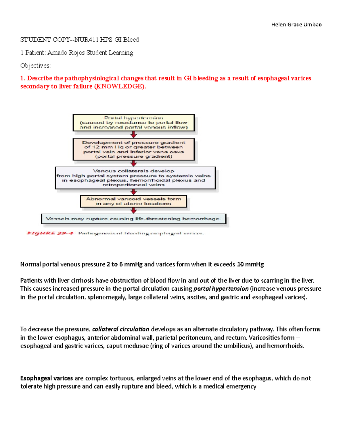 SIM GI Bleed October 1, 2022 - STUDENT COPY-NUR411 HPS GI Bleed 1 ...