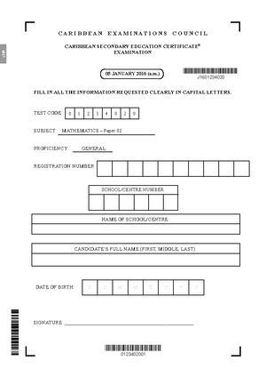 ELPT Sample Booklet revised - THE UNIVERSITY OF THE WEST INDIES Mona ...