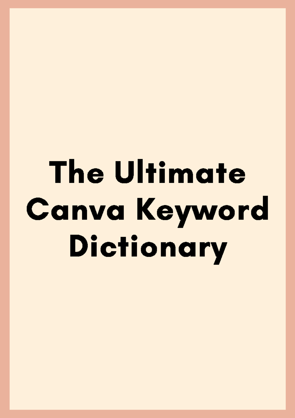 Canva Keywords - The Ultimate Canva Keyword Dictionary Canva Keywords Abstract online ...