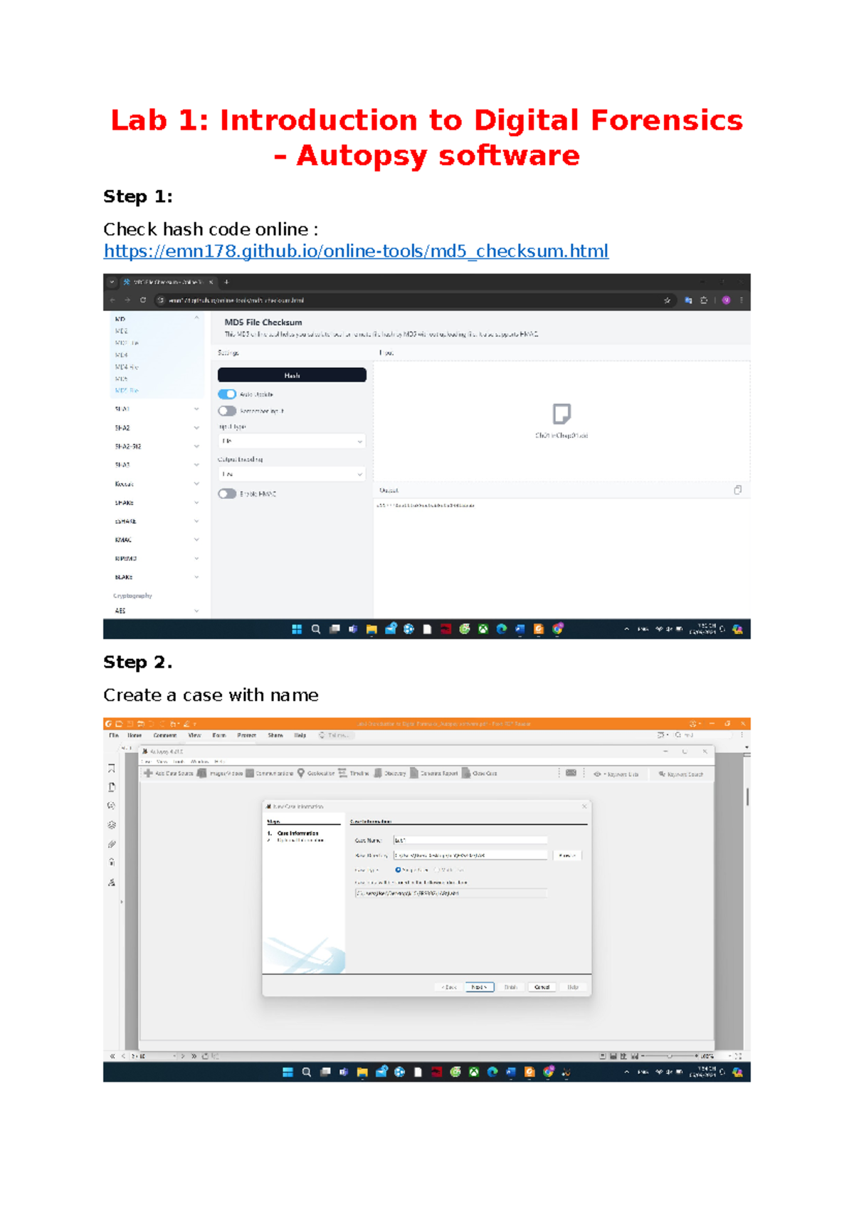 Lab 1 - Dont watch - Risk Management - Lab 1: Introduction to Digital ...