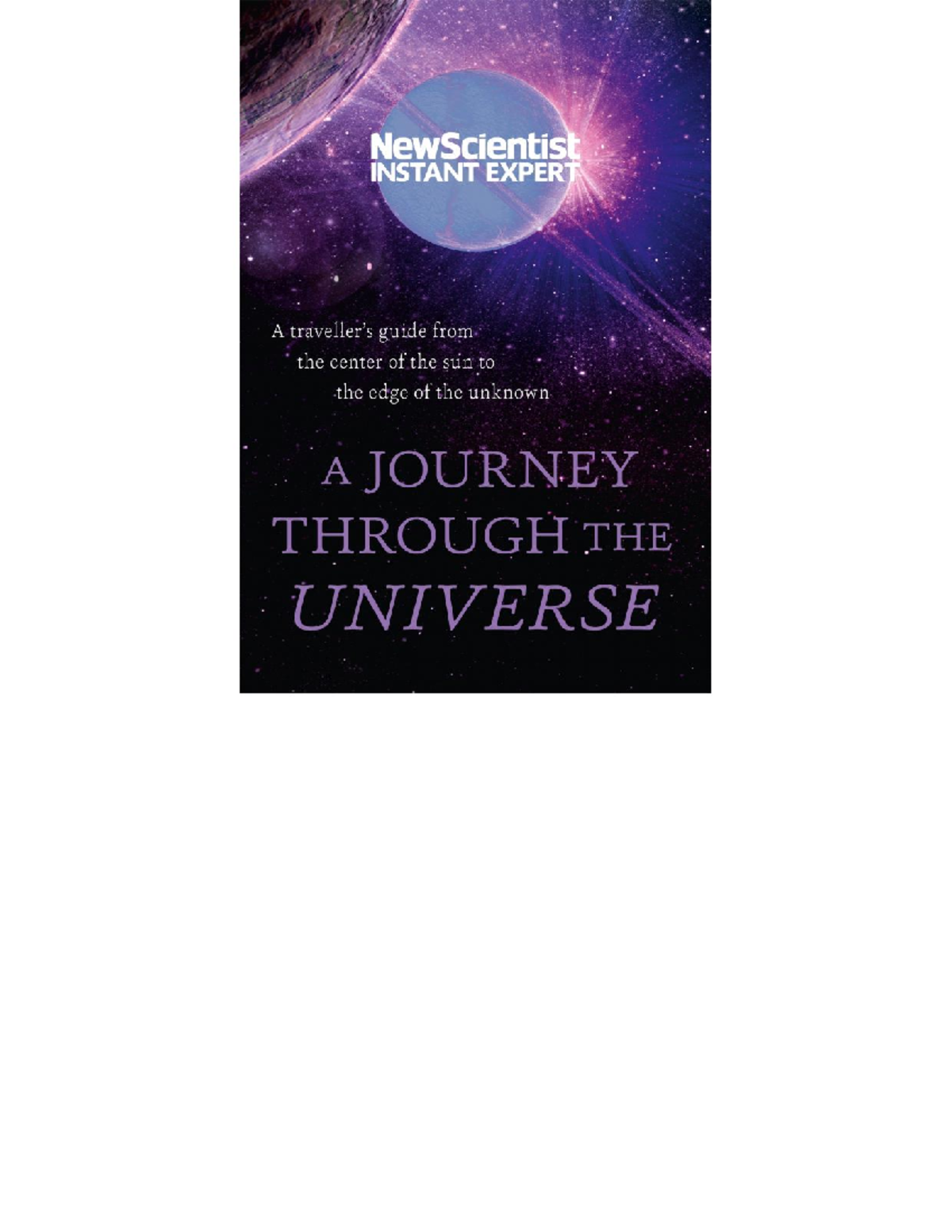 A Journey Through the Universe - A Journey Through The Universe A ...