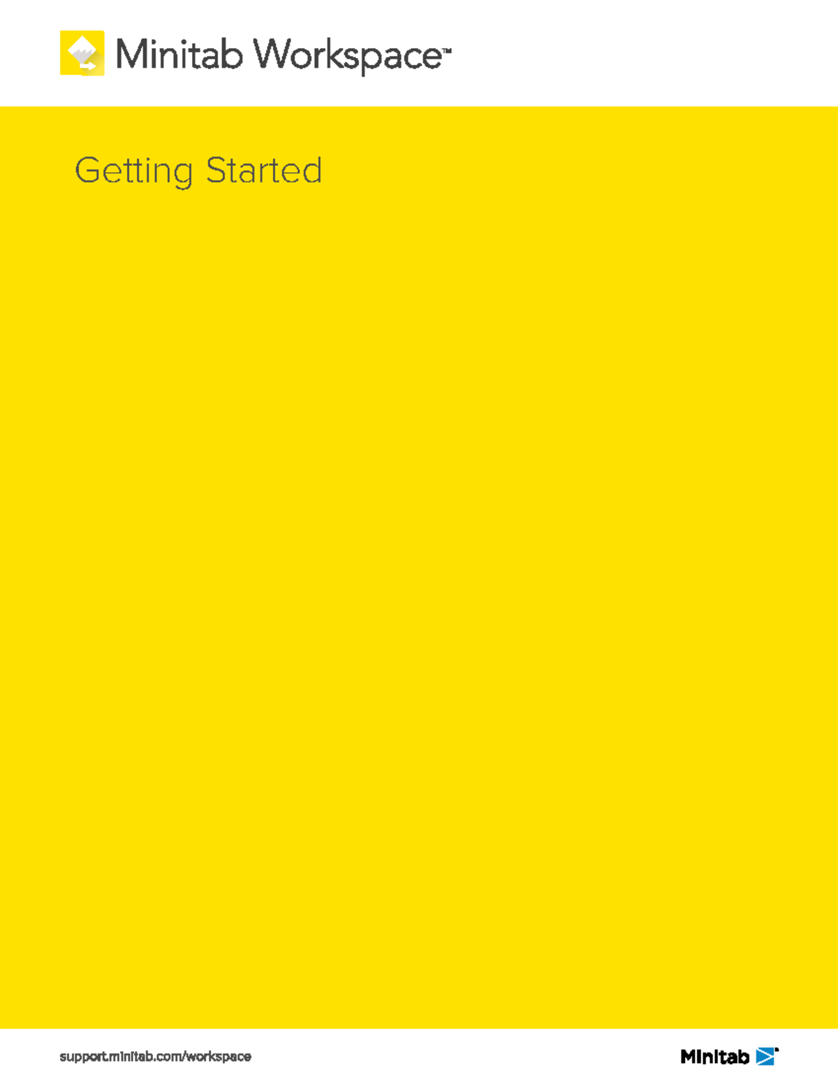 Minitab Workspace - Getting Started - Contents 1 Introduction to ...