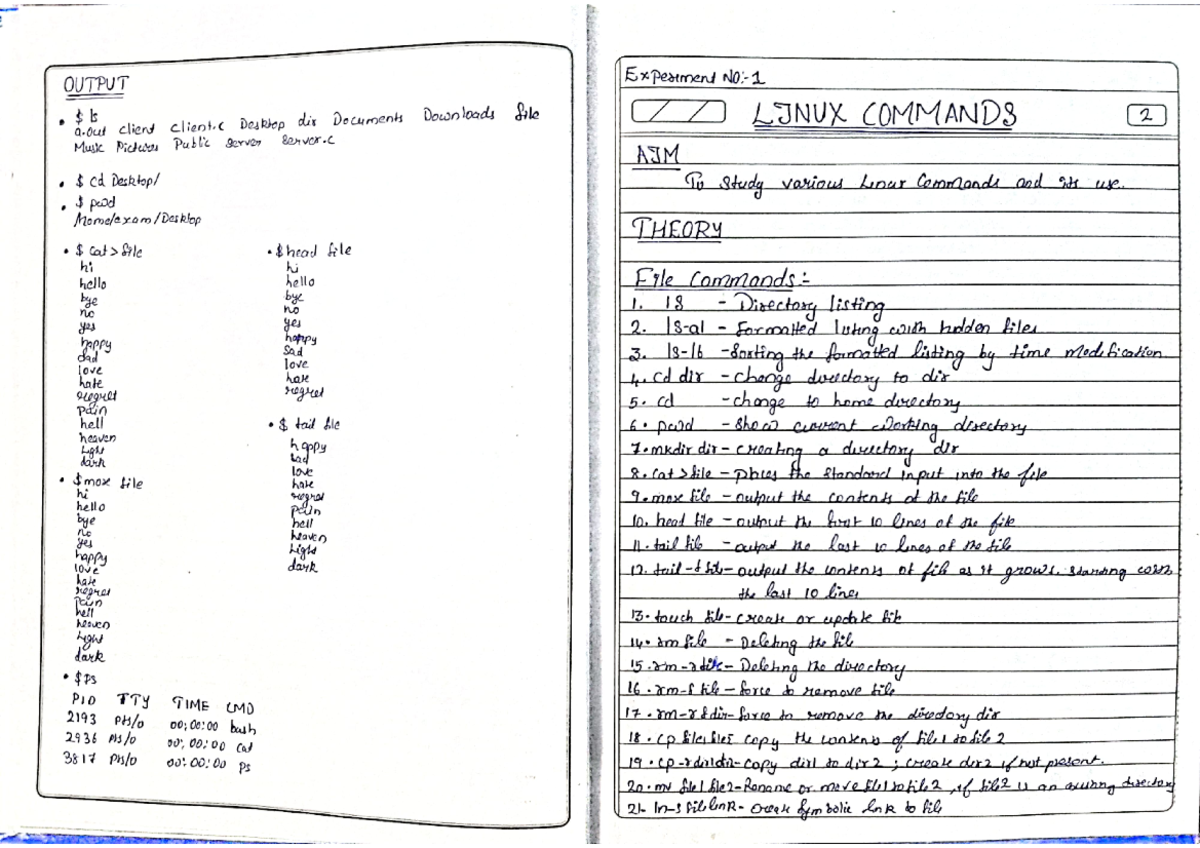 Os lab - Os lab exercises - operating system - Studocu