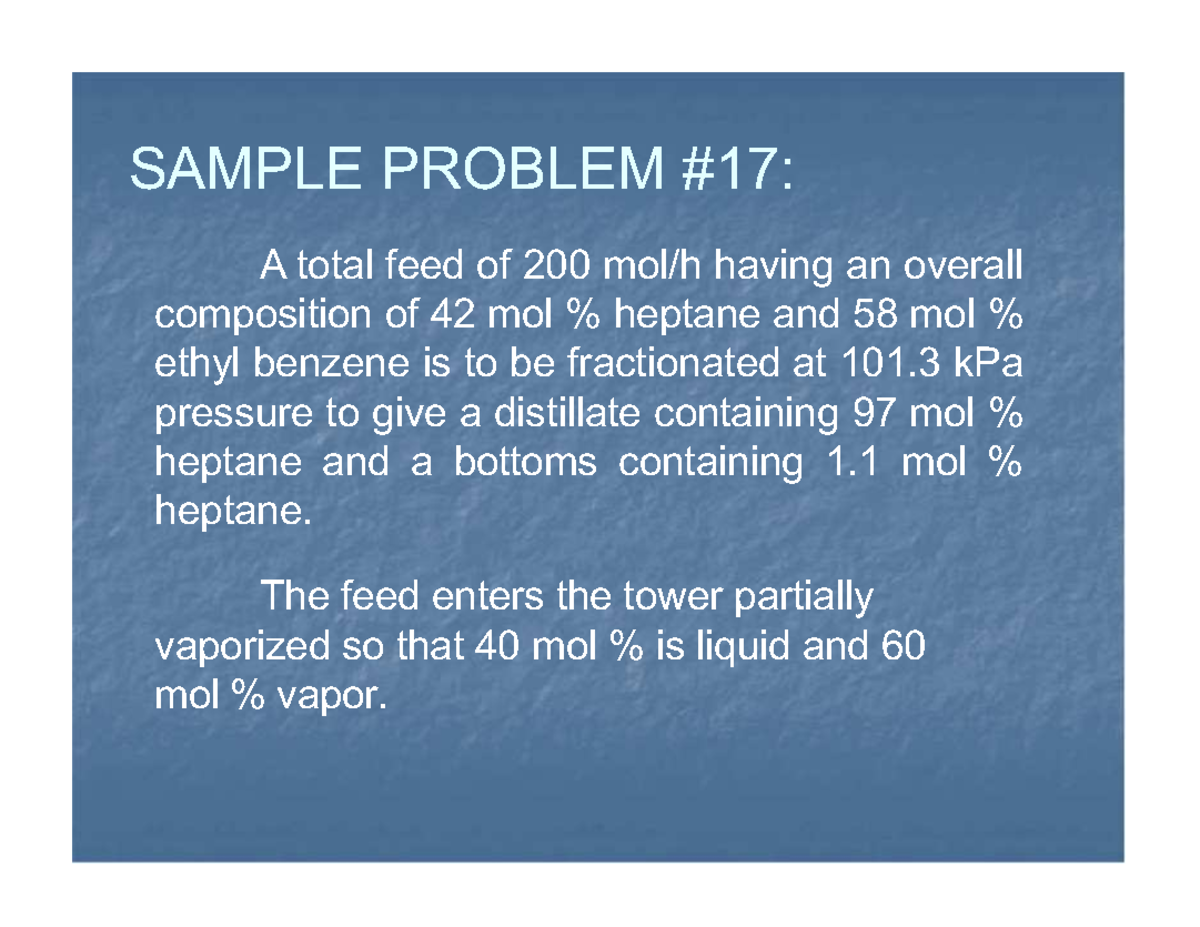 Sample-problem-17 compress - SAMPLE PROBLEM #17:SAMPLE PROBLEM #17 ...