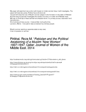 HIST 4007 - Swapna Banerjee - Hist 4007 Ghandi derived feminine womanly ...