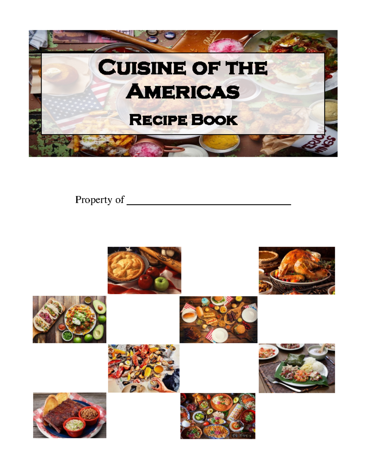 American Cuisine Student Recipe Manual AY 22-23 - Property of Cuisine ...