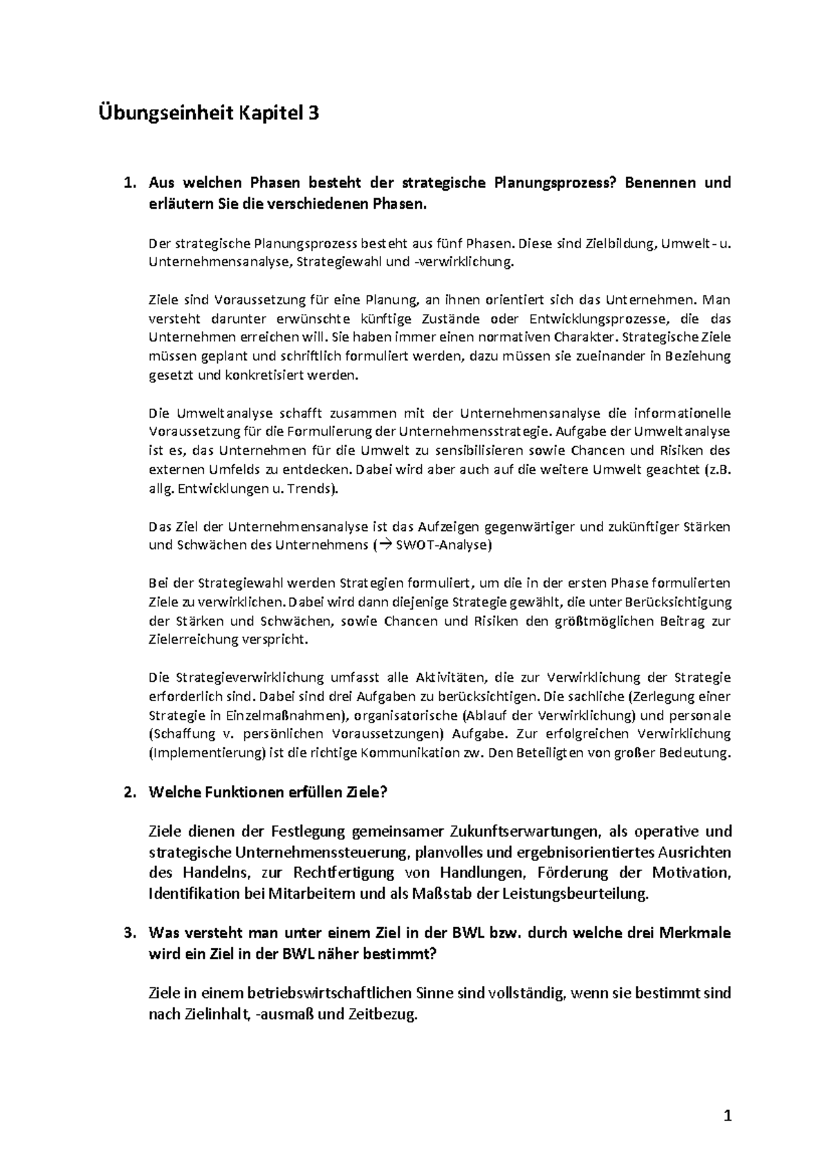 Übungseinheit Kapitel 3 - Warning: TT: undefined function: 32 Warning: TT: undefined function ...