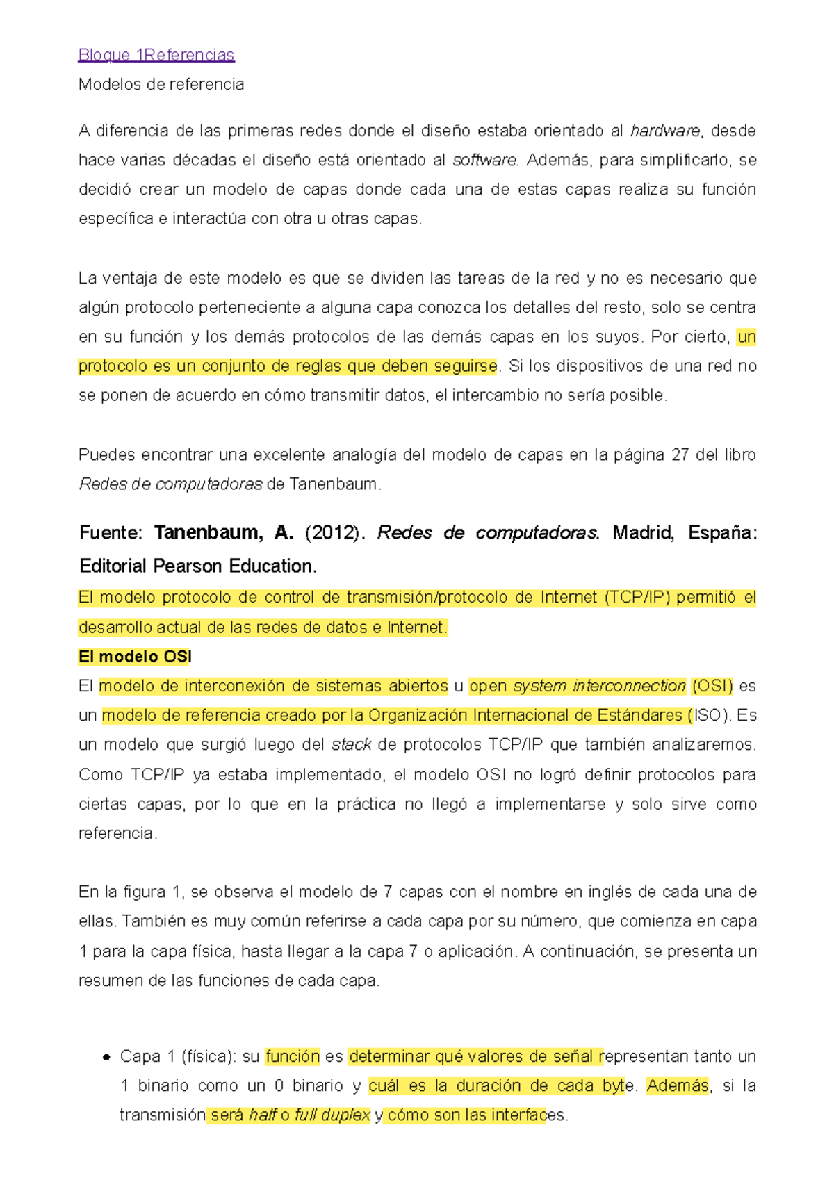 M1L2 - Lectura 2 Modulo 1 Asignatura: Redes año 2022 - Bloque ...