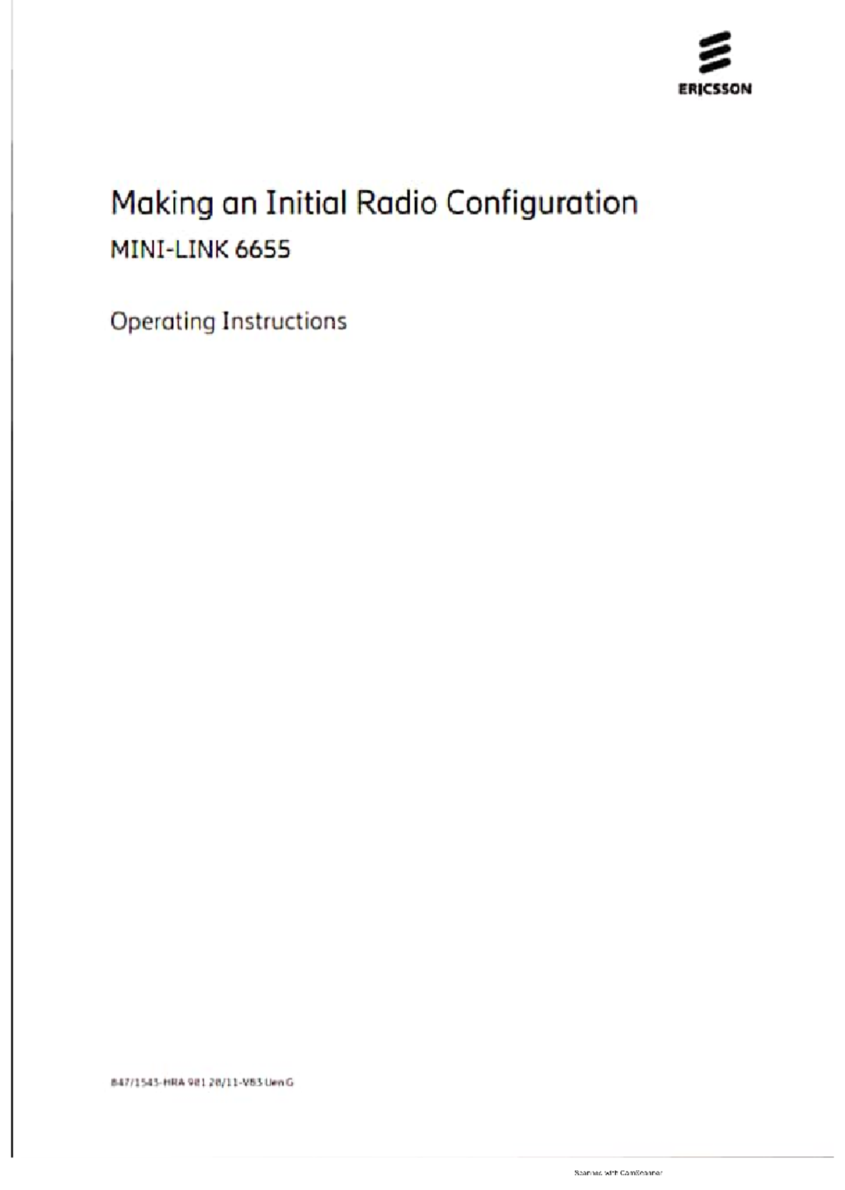MINI-LINK 6655 20Q3 Configuration and settings guide - Ciencias ...