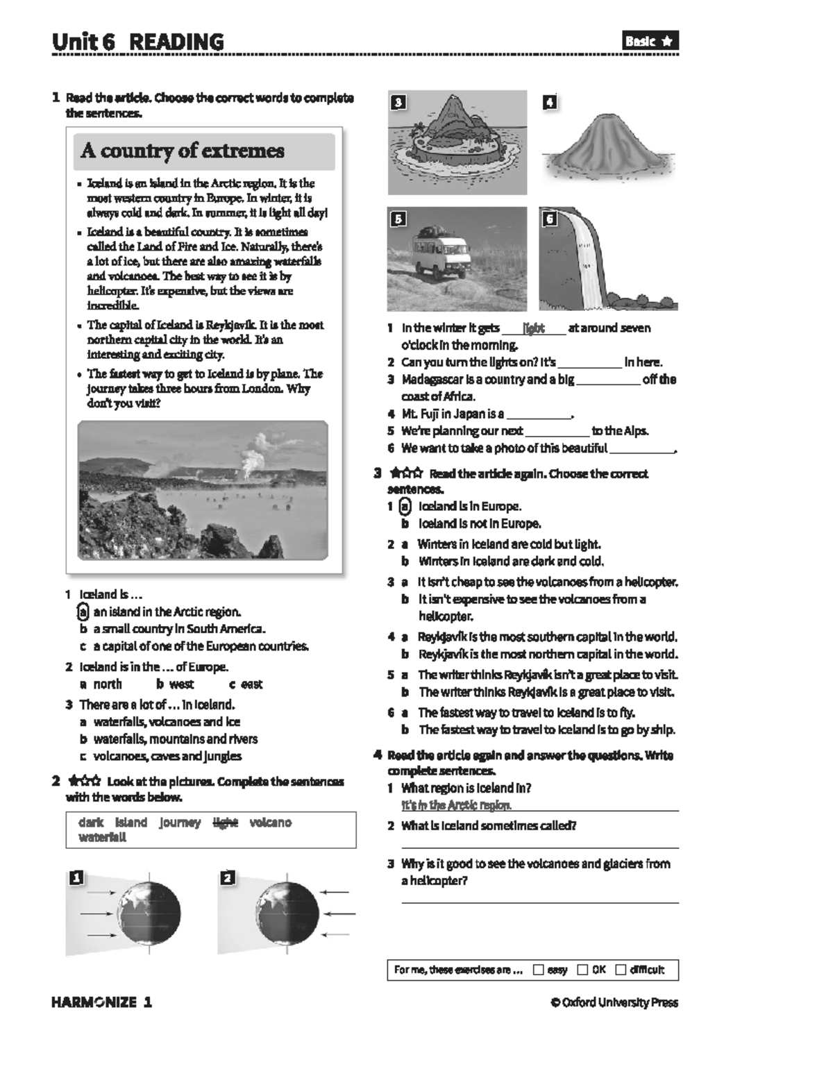 Unit 6 reading - Ćwiczenia do Horizone 1 - Język angielski - Studocu