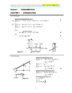 Sample for Solution Manual Fundamentals of Machine Component Design 7th Edition by Jvinall ...