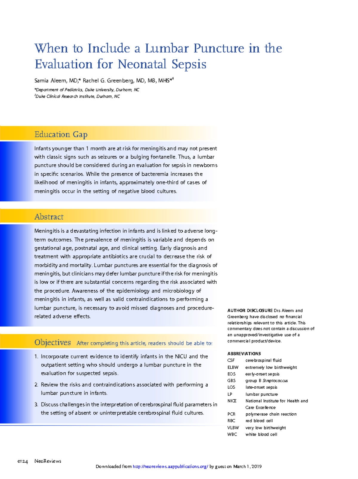 Cuando incluir la PL en la evaluación de Sepsis - When to Include a ...