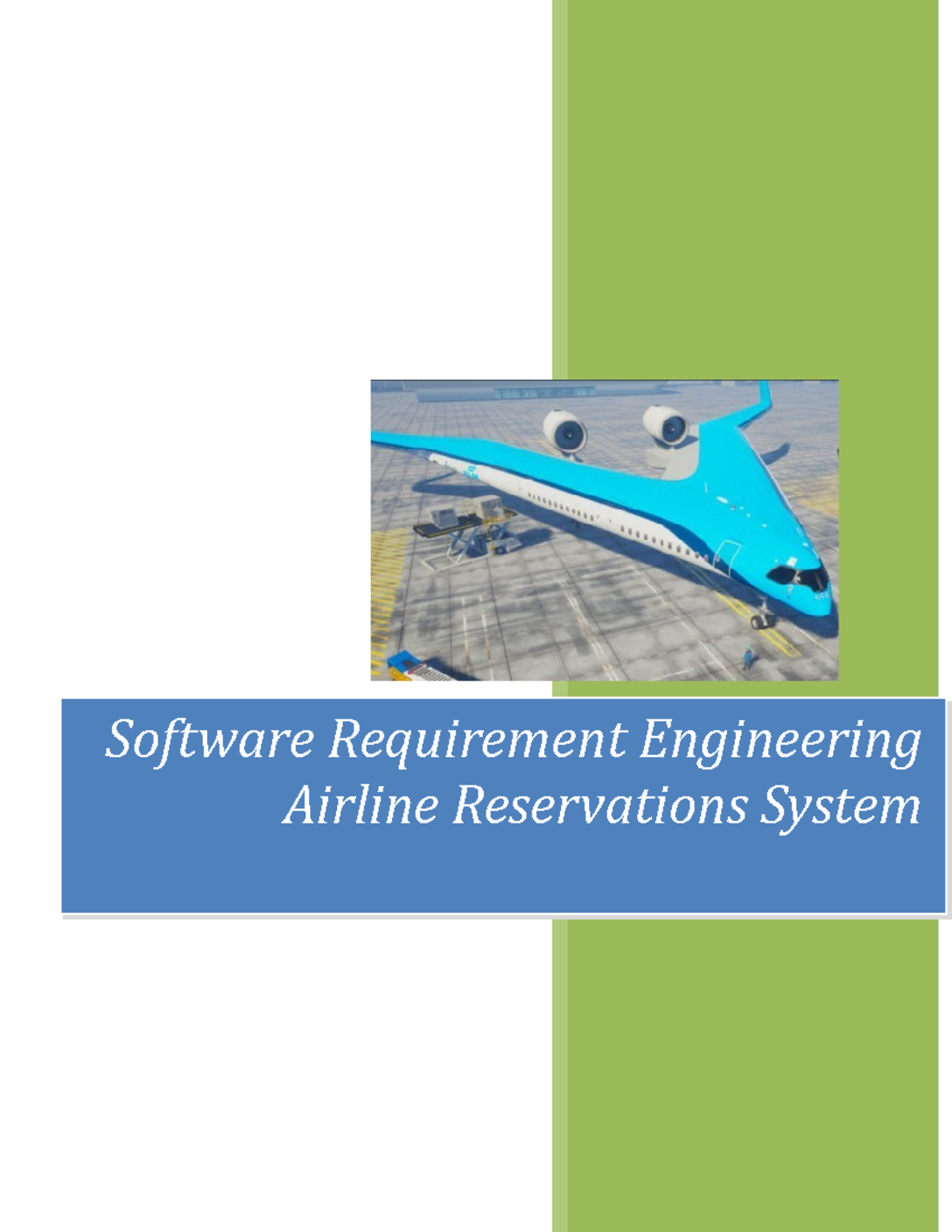 SRS Airline Management System - Software Requirement Engineering ...