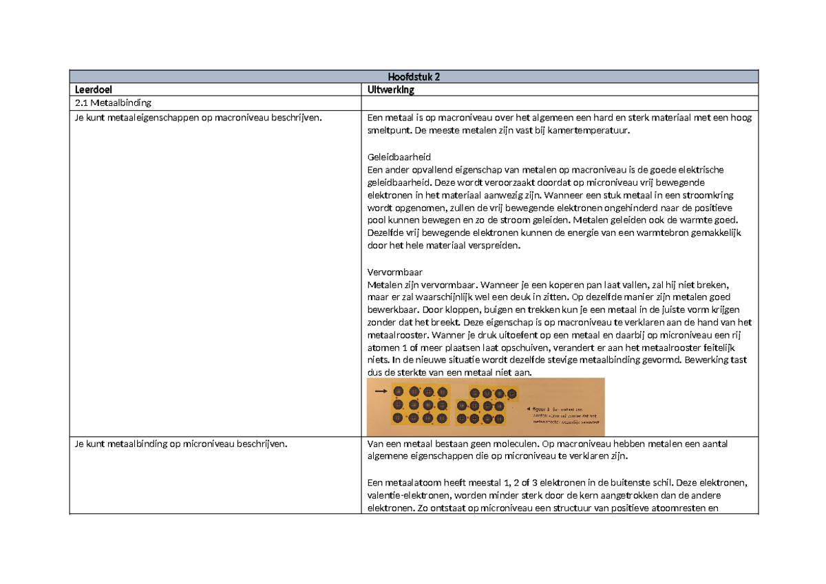 Hoofdstuk 2 leerdoelen - Hoofdstuk 2 Leerdoel Uitwerking 2 ...