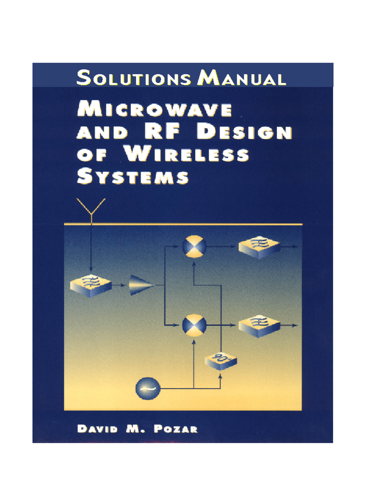 S David M. Pozar - Microwave and Rf Design of Wireless Systems (2000 ) - 전기회로 및 실습 전선 인필 핵심 ...