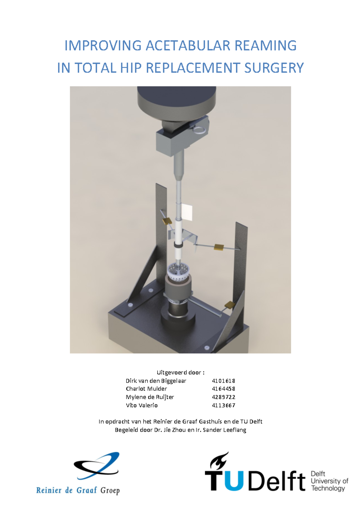 Werkstuk/essay - Improving acetabular reaming in total hip replacement ...