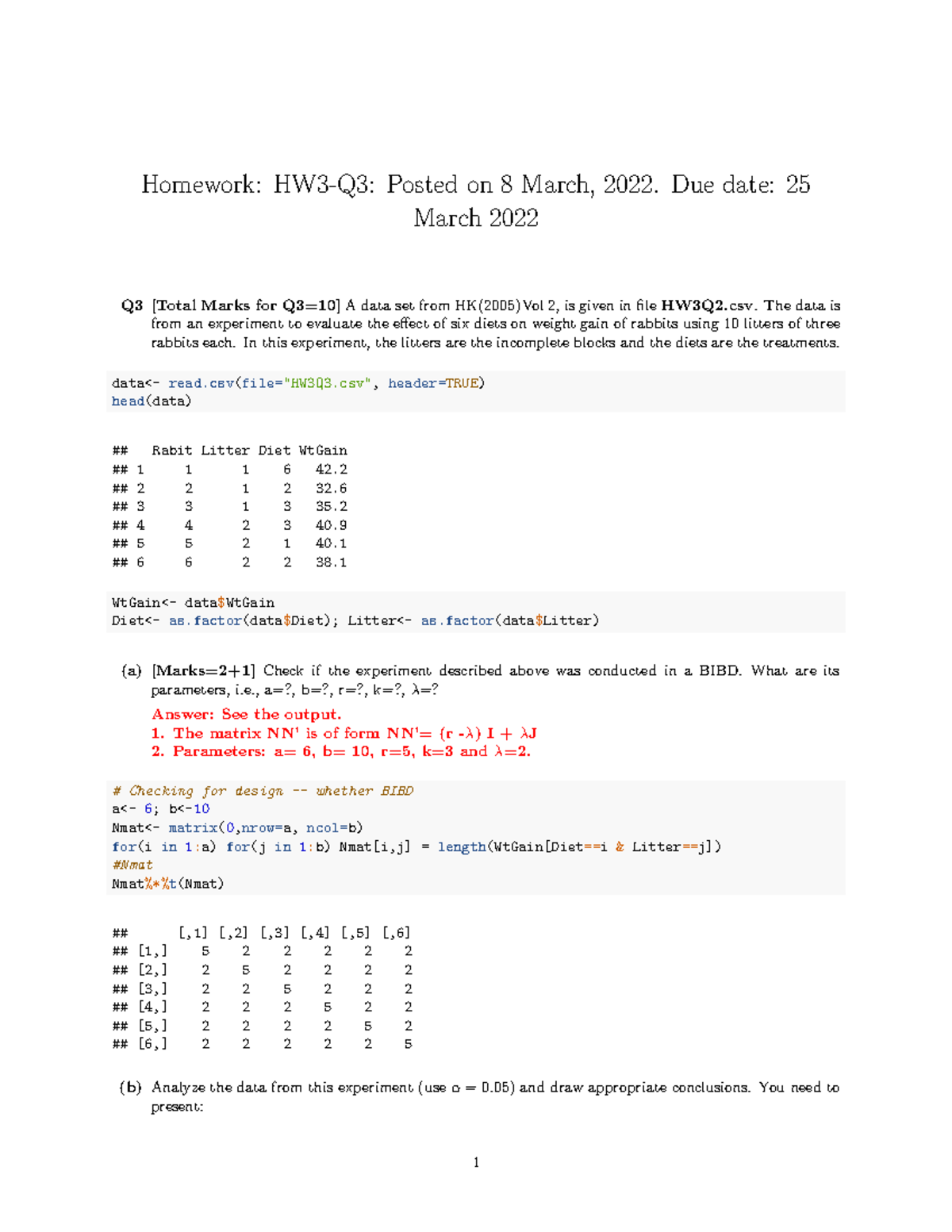 Q3 sol - assignment answer - Homework: HW3-Q3: Posted on 8 March, 2022 ...