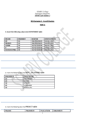 7. Rdbms Concepts and Oracle - RDBMS Concepts and Oracle Course ...