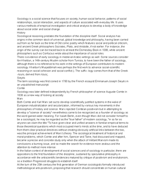 Soc 101 2 Chapter 1 2 Soc 101 Notes Erving Goffman Self Develops